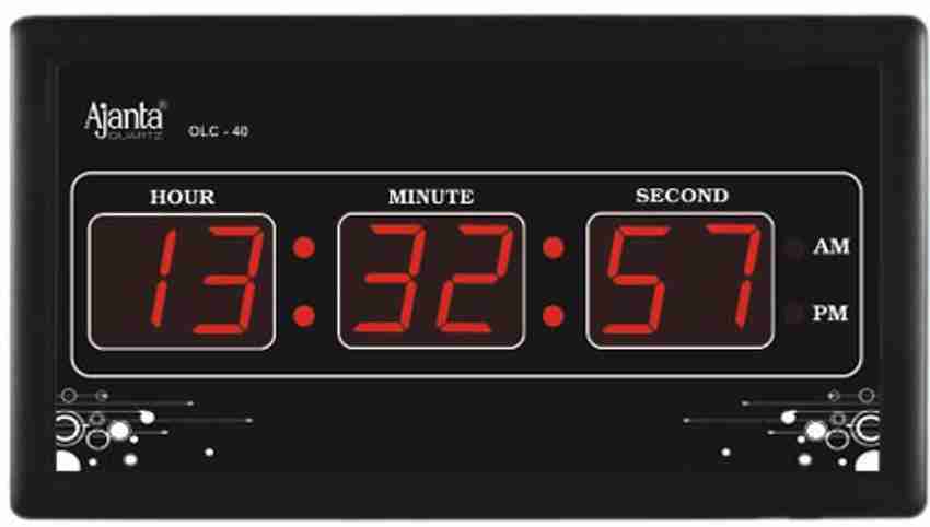 Digital Wall Clock Price Carven Digital Wall Clock 215x250mm