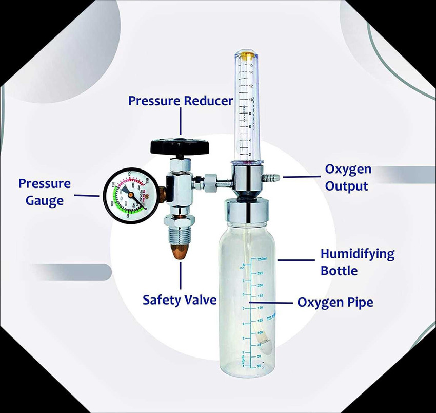 Oxygen Flow Meters Oxygen Flow Meter / With Humidifier / With Pressure