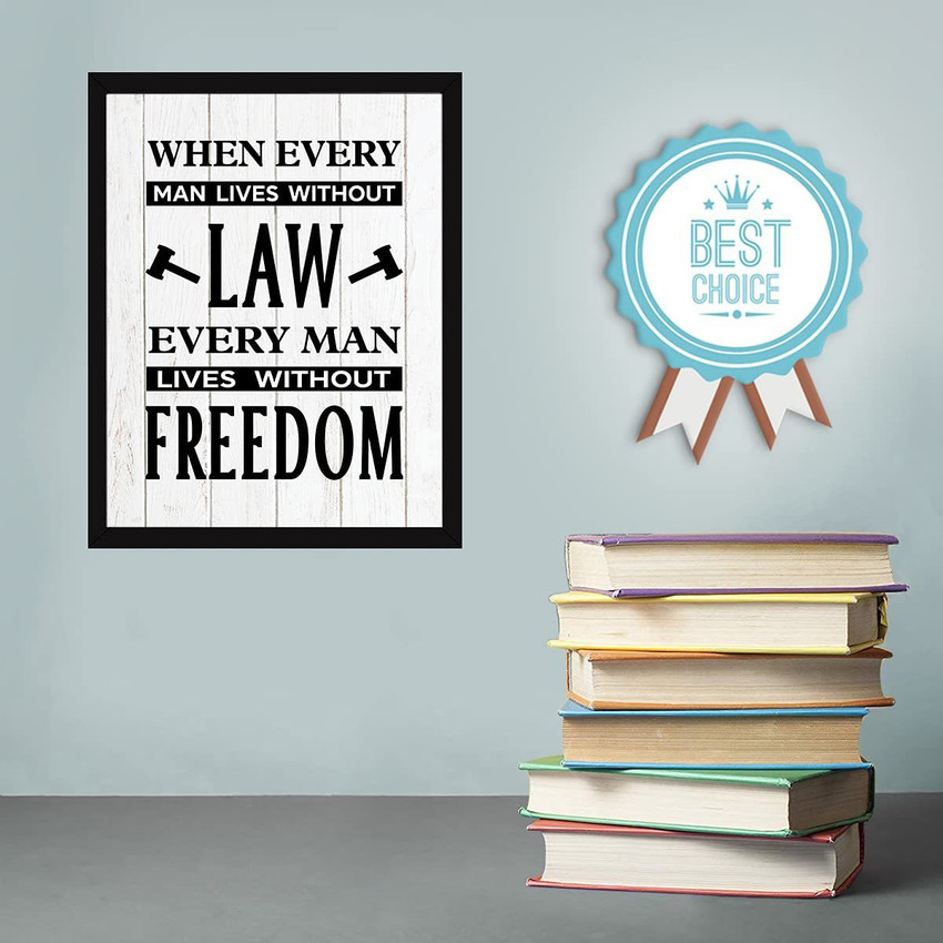 Inspirational Law Quotes Inspire TA Law Posters Lawyer Quotes Wall