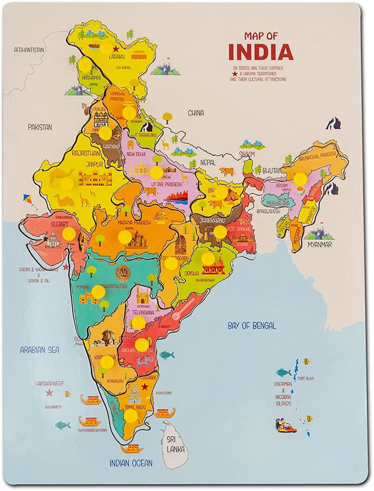 Images Of India Political Map With States