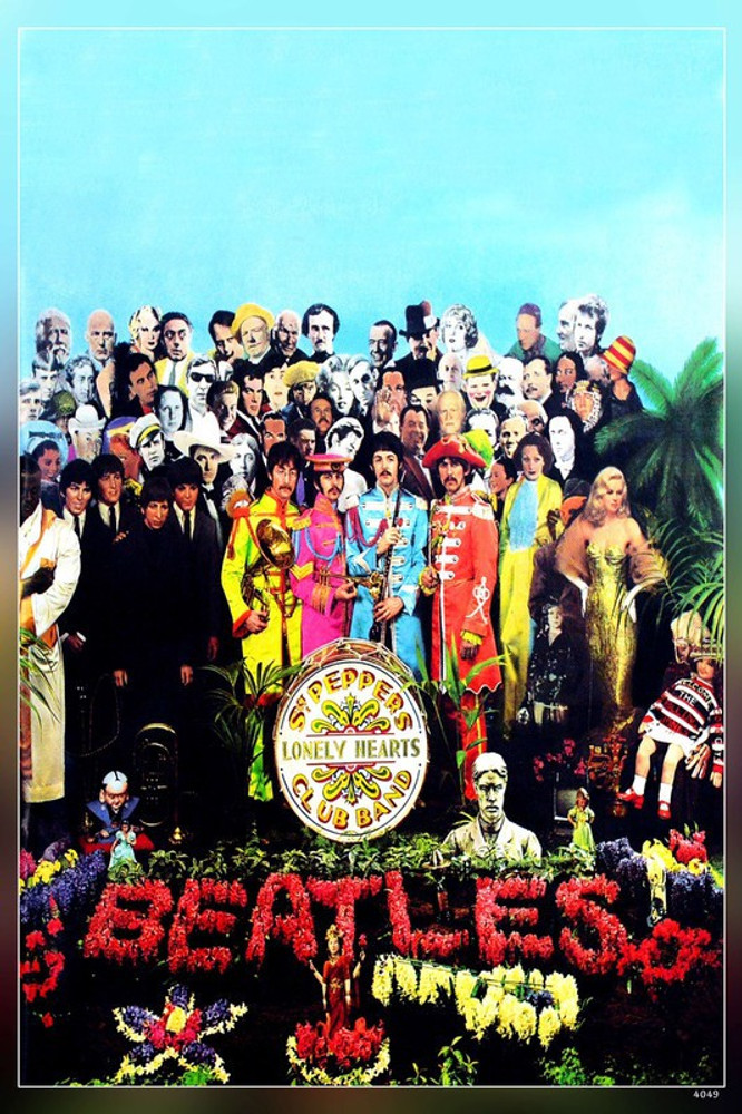 The Beatles Sgt Peppers Lonely Hearts Club Band Album Cover Beatles