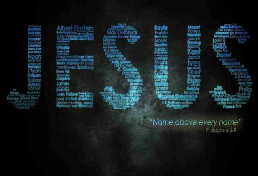 Jesus Christ Wallpaper With Wordings