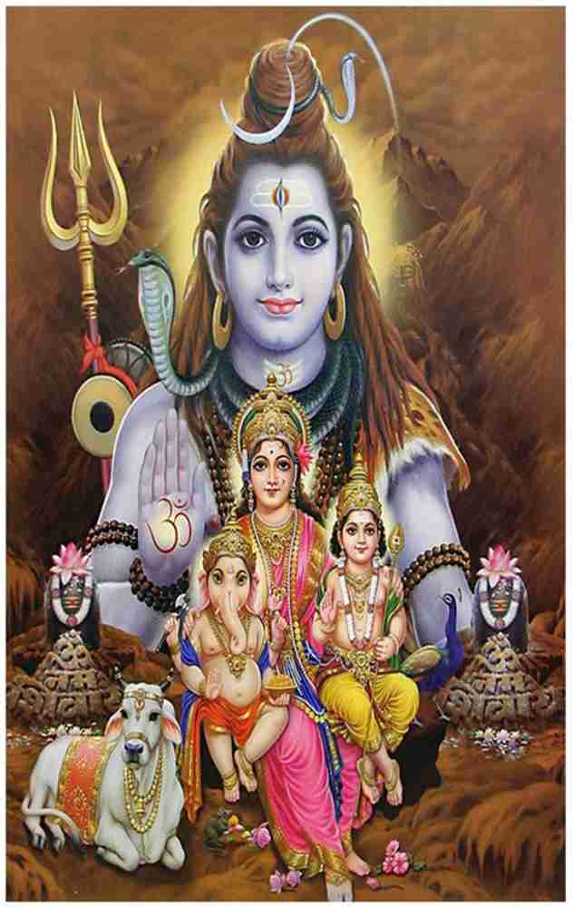 Lord Shiva Family Desktop Wallpapers Buy Dharvika Innovations