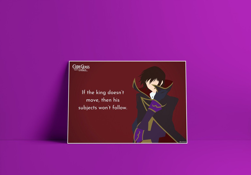 Code Geass Hd Qoute Lelouch Lamperouge Wallpaper 4K, Code Geass