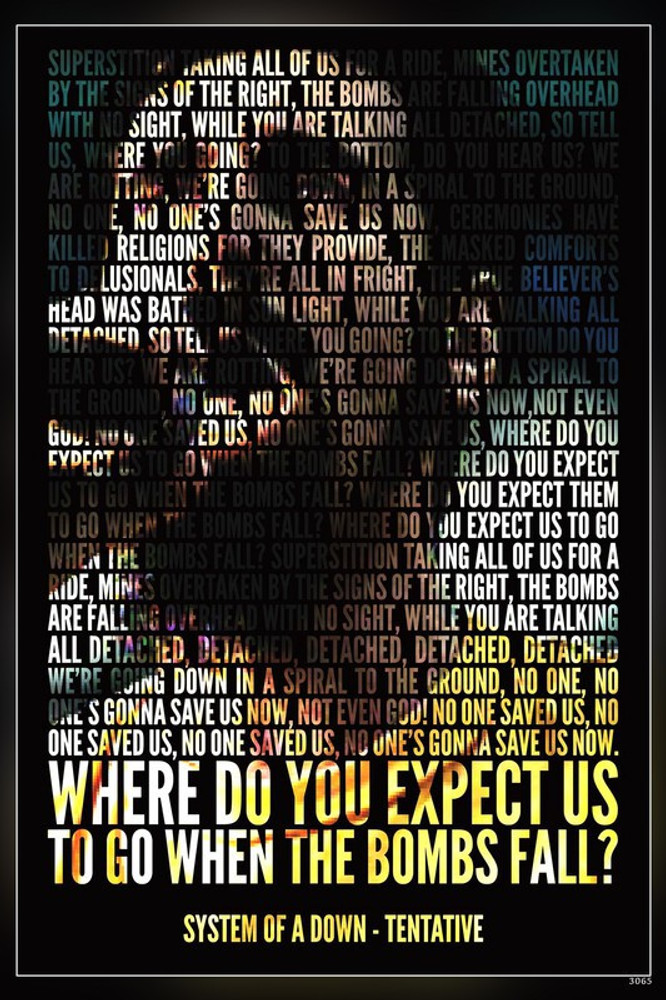 System Of A Down Poster