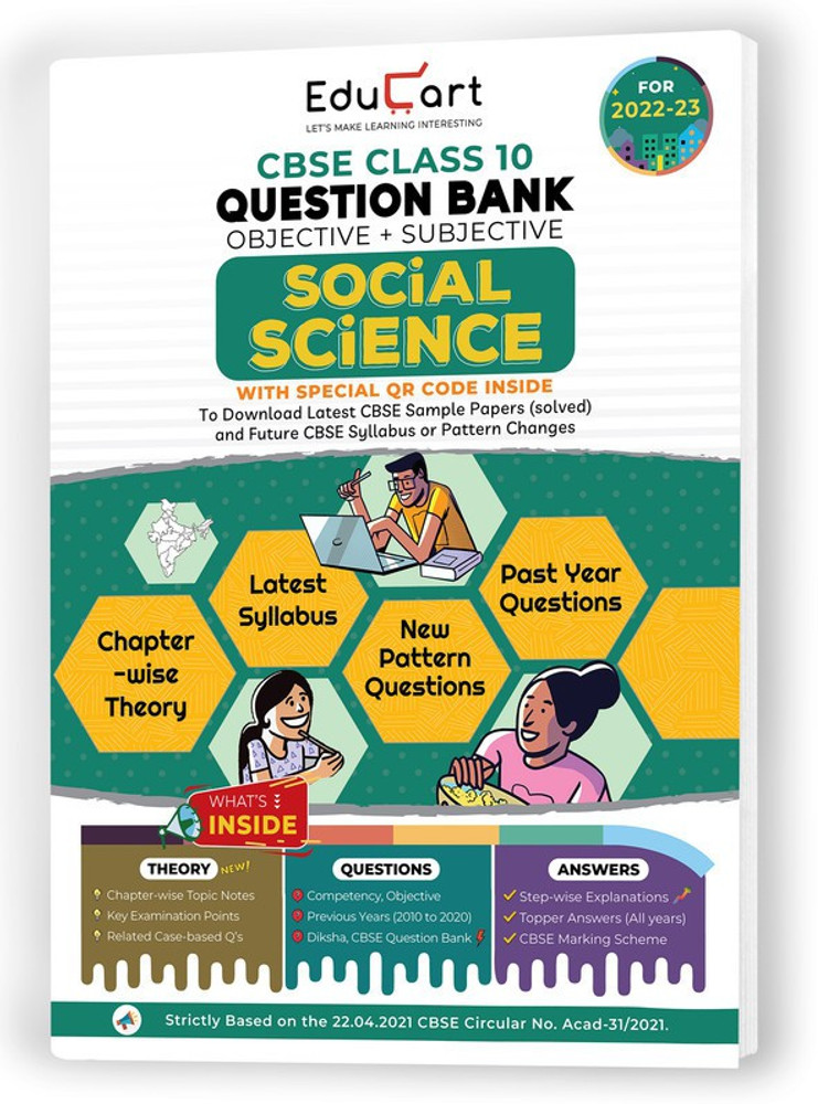 Educart Cbse Social Science Class 10 Question Bank For Educart CBSE