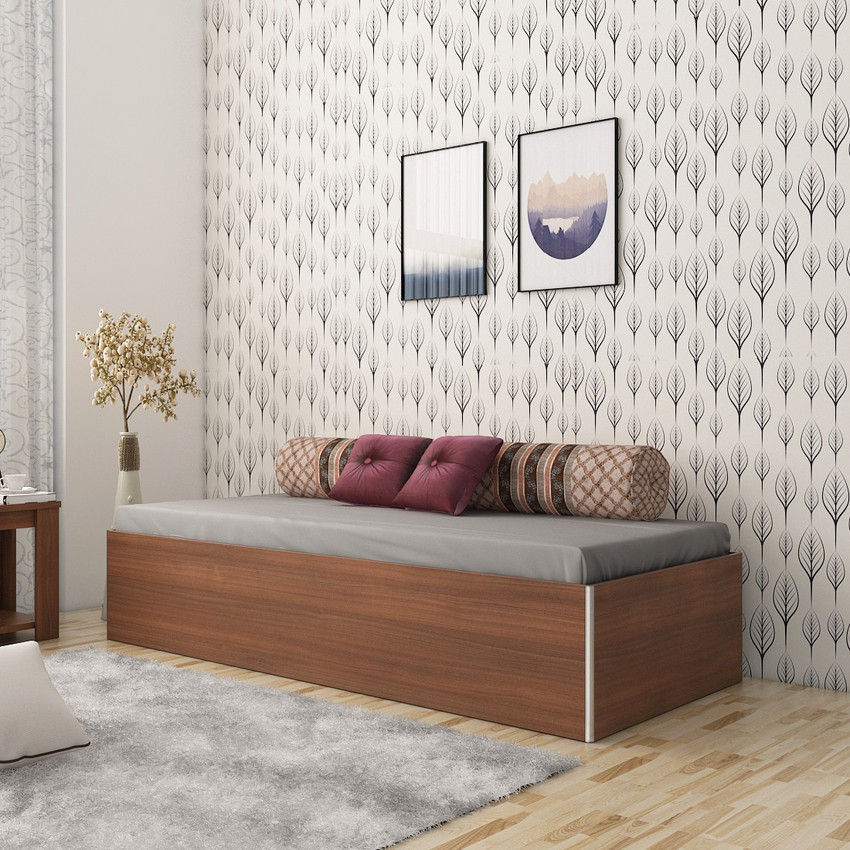 Single Box Bed Designs Due Solid Sheesham Wood Single Bed With Box