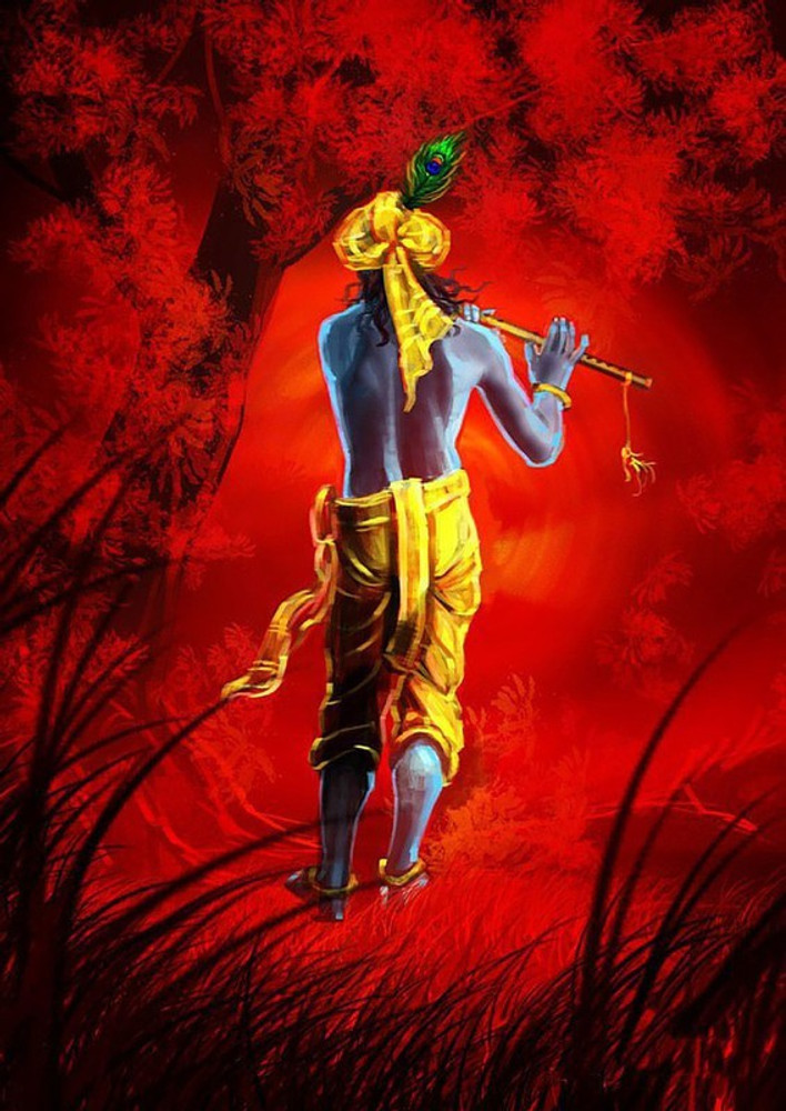 Wallpapers Krishna Hd Beautiful Hanging Idol Of Lord Krishna And