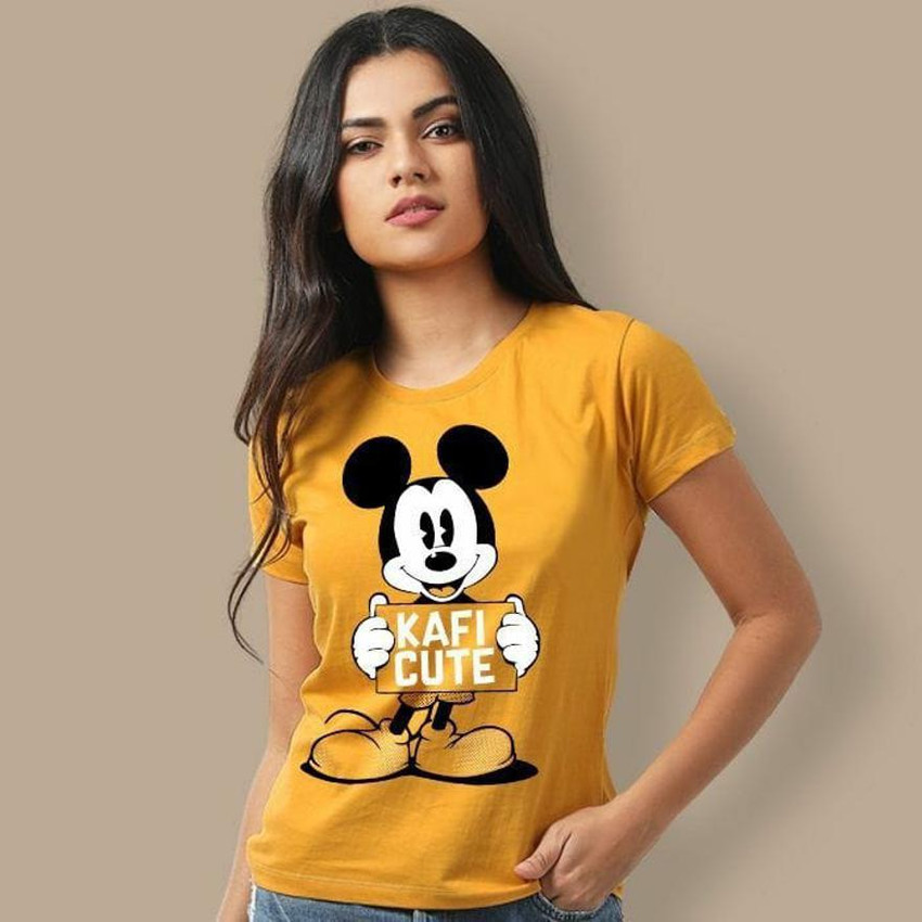 Vaishnotrade Self Design Women Round Neck Yellow T Shirt Buy Vaishnotrade Self Design Women Round Neck Yellow T Shirt Online at Best Prices in India Flipkart
