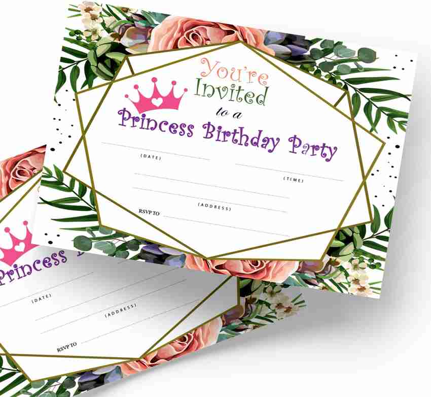 Birthday Invitation Envelopes Golden Milestone 50th Birthday