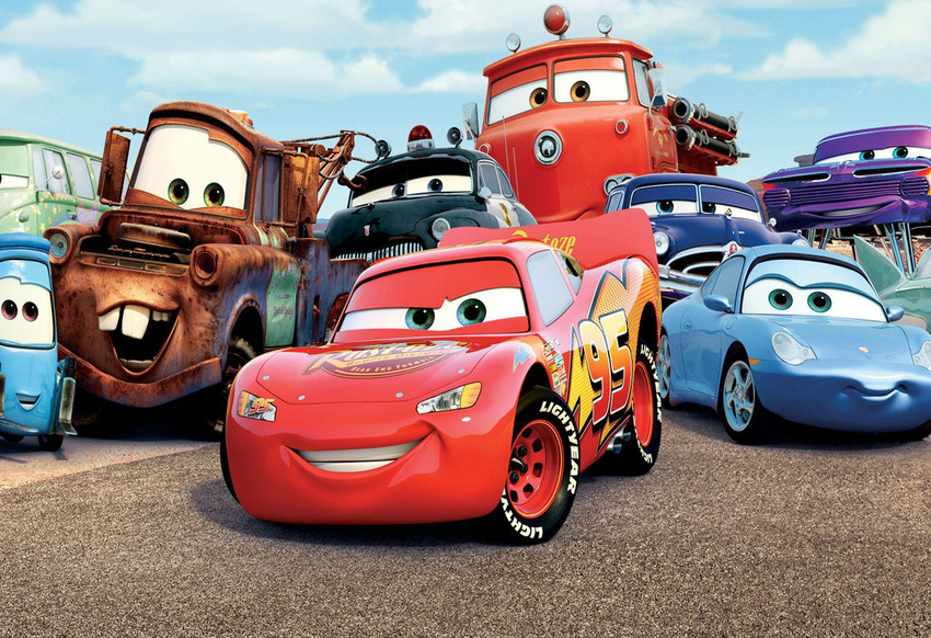 Lightning Mcqueen And Mater And Sally Lightning McQueen And Mater And