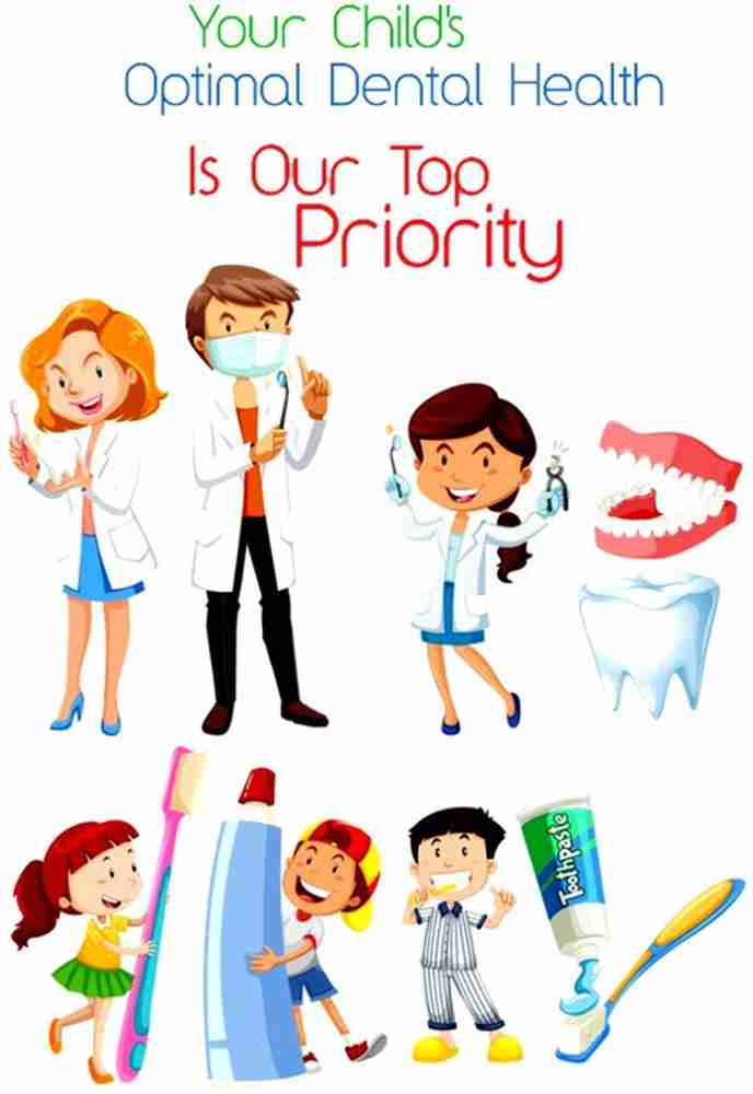 Tooth Care Quotes Poster Doctor Dental Dentist Child Dental Care