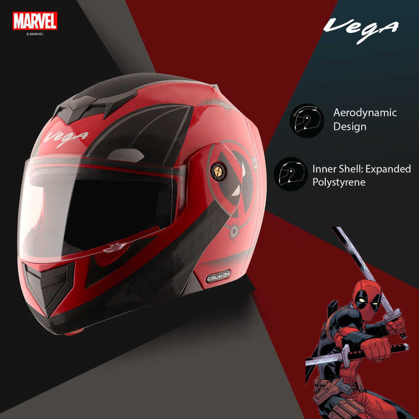 Deadpool Motorhelm
