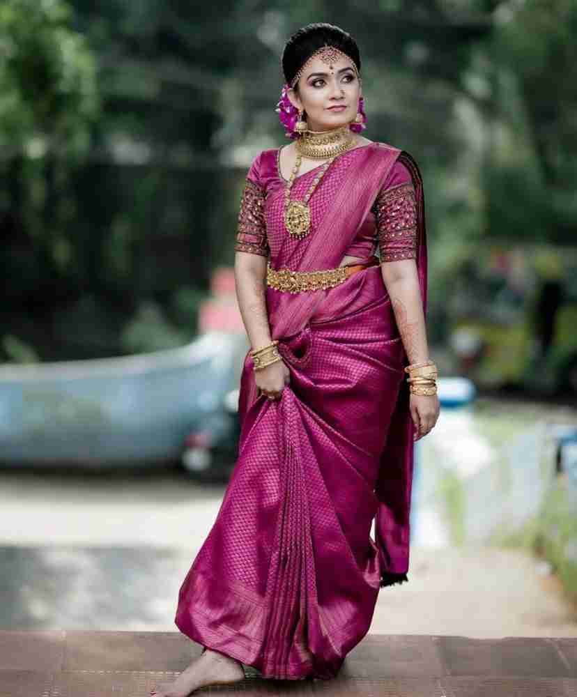 Red Wedding Sarees Kerala