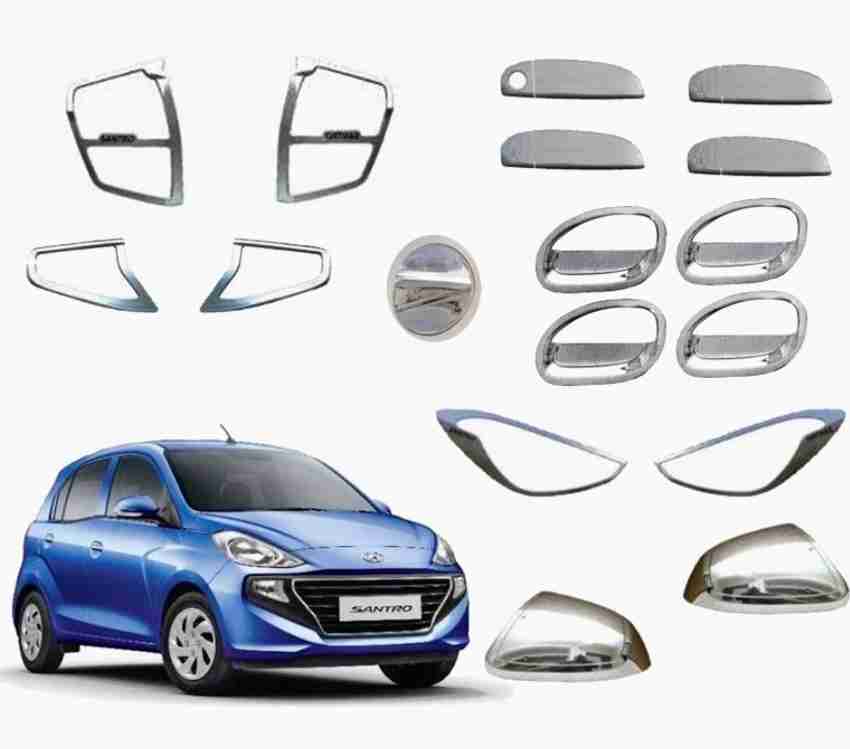 paxauto Exterior Chrome Accessories Combo Kit For Santro 2018 Present Set of 17Pcs Chrome Hyundai Santro Front Garnish Price in India Buy paxauto Exterior Chrome Accessories Combo Kit For Santro 2018 ...