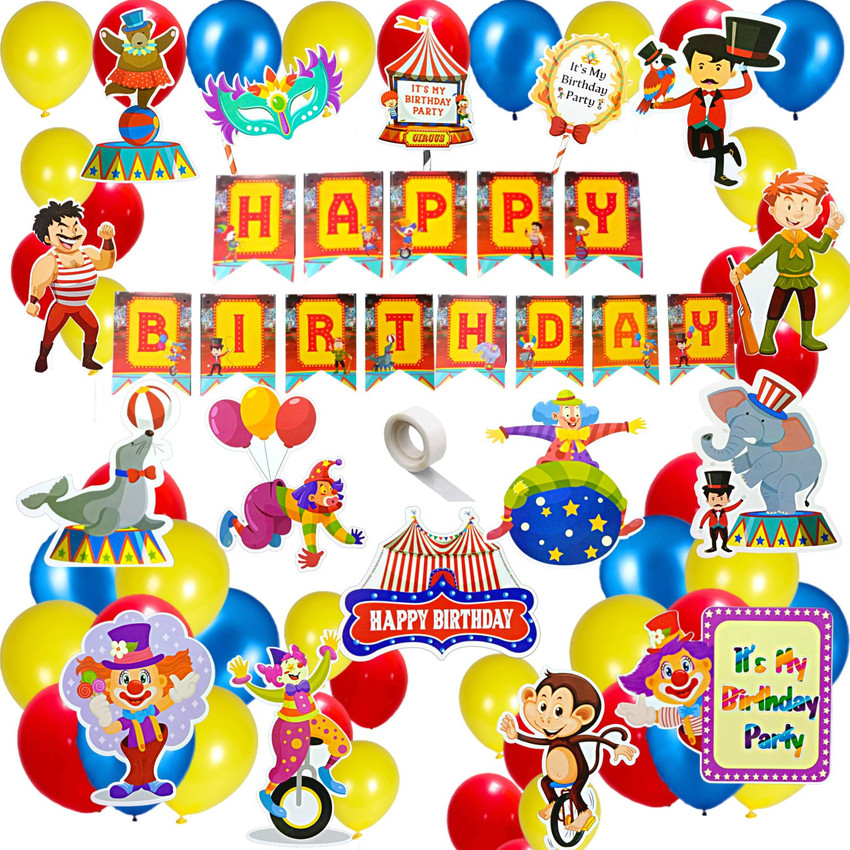 Circus Photo Cut Out Props 15 Circus SVG Cut Files | Carnival Themed
