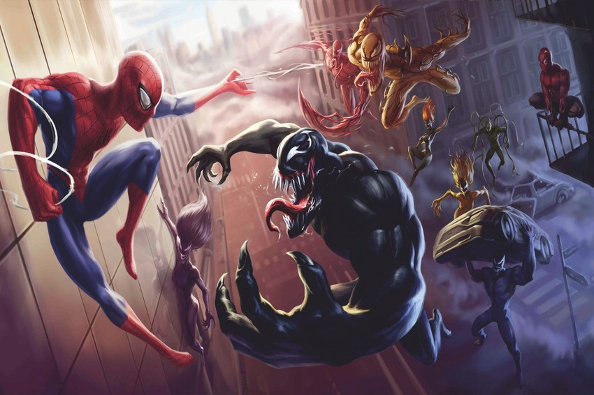 Spiderman Vs Venom Wallpaper Venom And Spider Man Wallpapers
