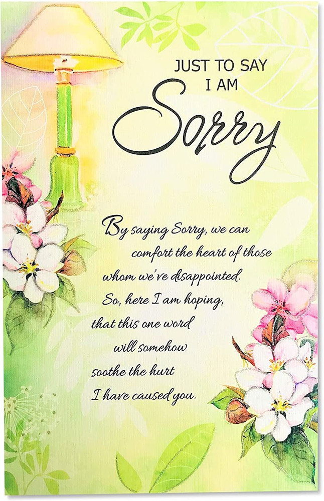 Sorry Cards For Hurting You