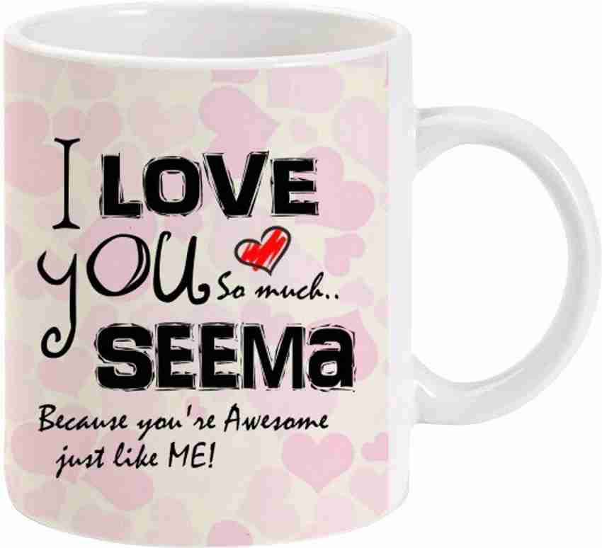 Seema I Love You Logo