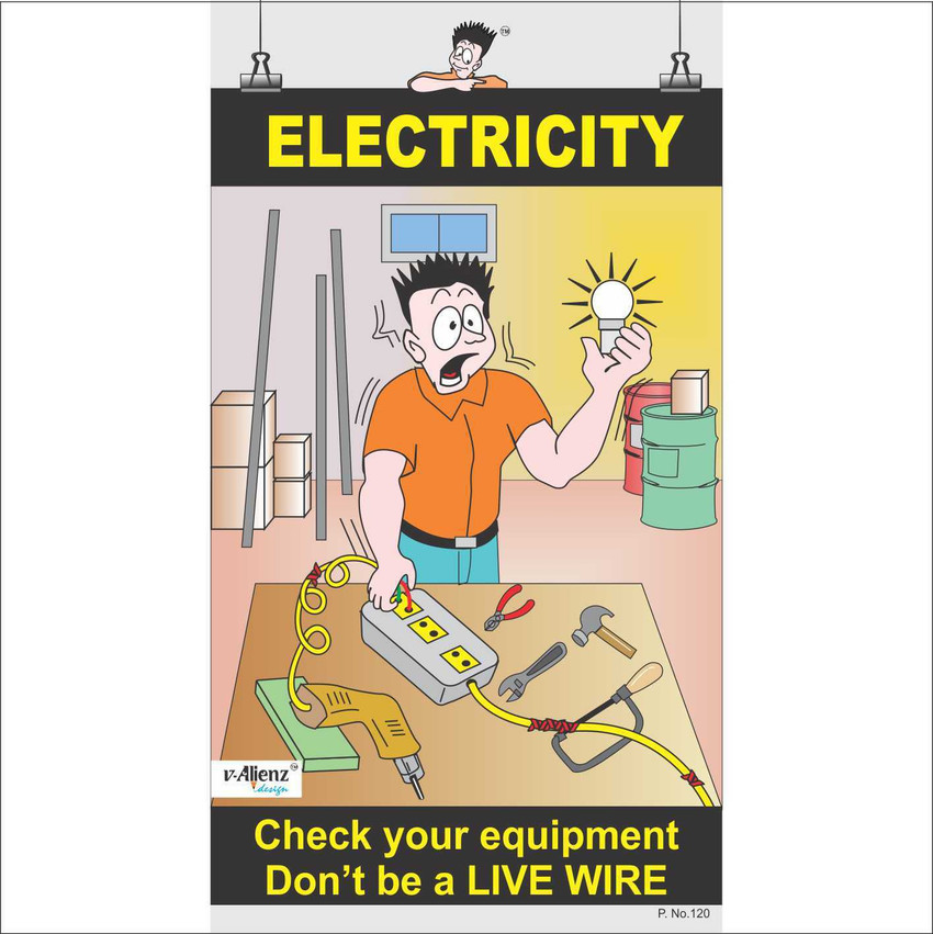 Electricity Safety Poster Ideas