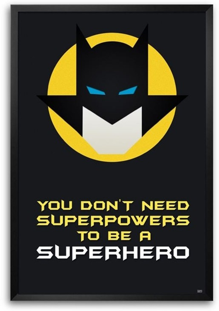 Slogan Superhero Spiderman Quote Poster 40x50cm | Posters.nl
