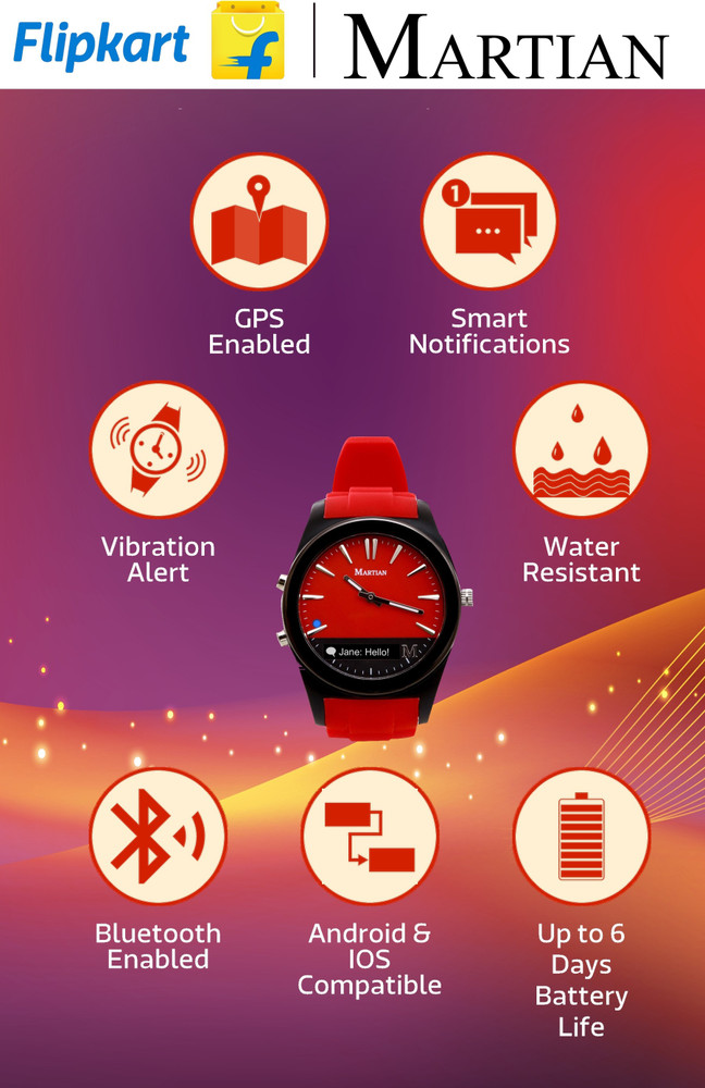 Martian Watch Logo This Smartwatch Keeps What's Best About Your Dumb