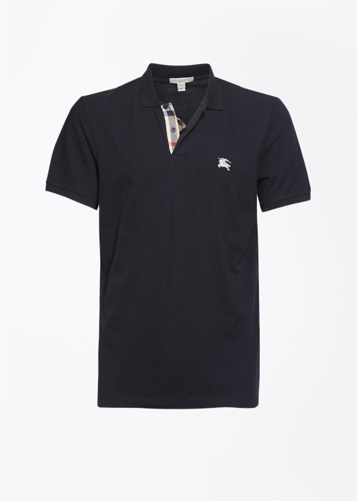 Burberry Polo Shirt Logo Burberry Men's Pique Logo Polo Shirt | Neiman
