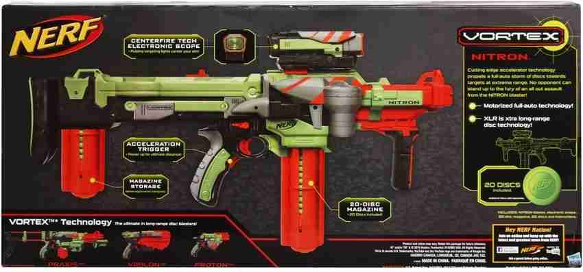 Nerf Gun Vortex Nitron Blaster Complete With Original