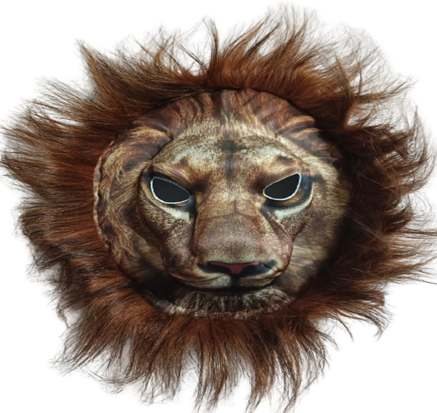 Lion Mask Chinese Lion Dance Head, China Lunar New Year Dragon Mask