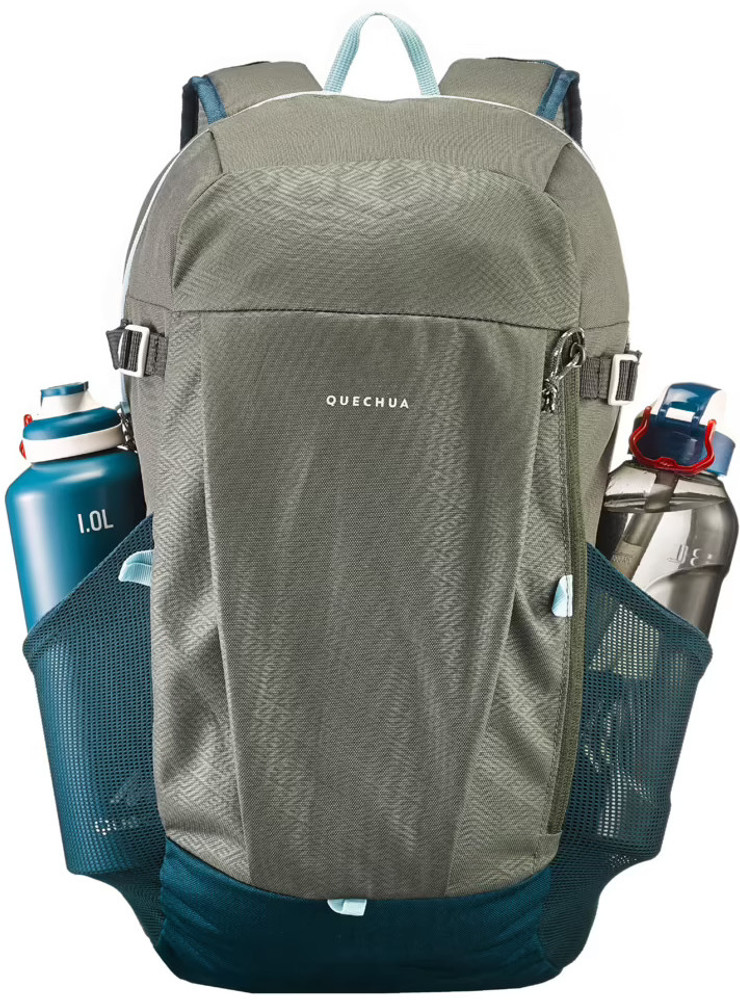 Nh100 Quechua NH100, 20L Nature Hiking Backpack, Unisex, Black, 10