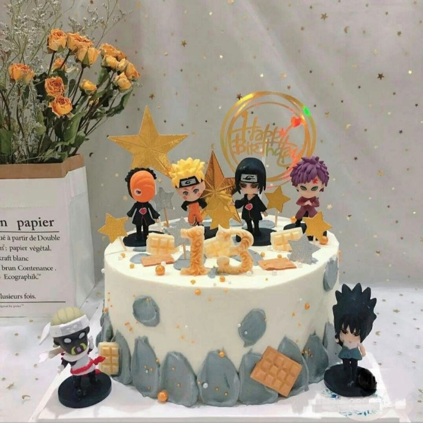 Naruto Cake Topper My First Naruto Cake. : R/Baking