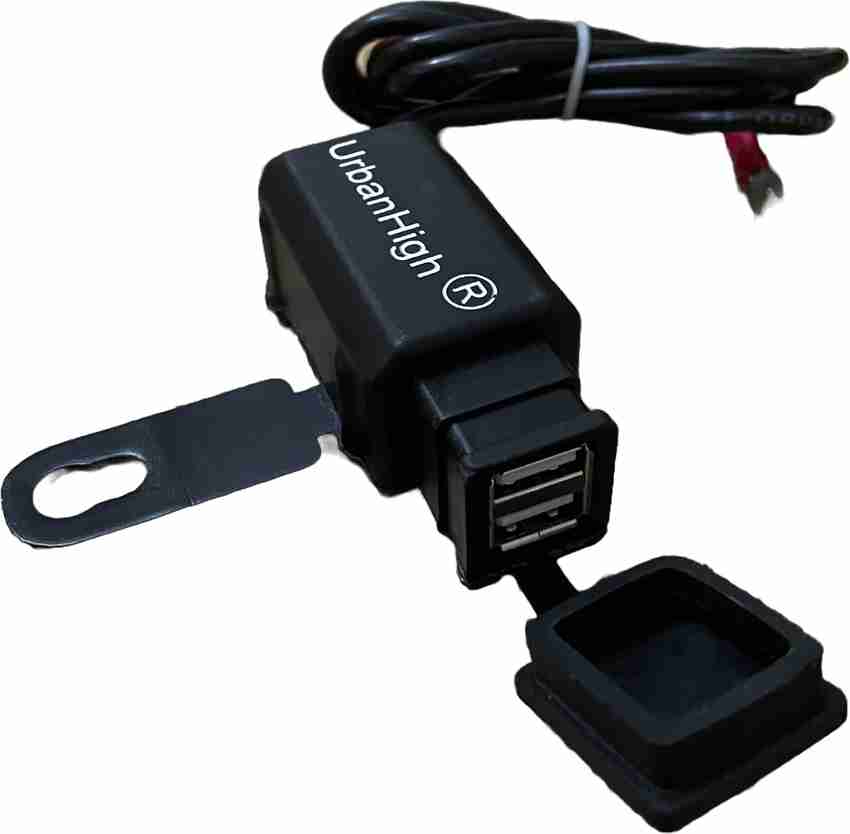UrbanHigh DUAL USB Port Waterproof 3 A Bike Mobile Charger Price in India Buy UrbanHigh DUAL USB Port Waterproof 3 A Bike Mobile Charger online at Flipkart