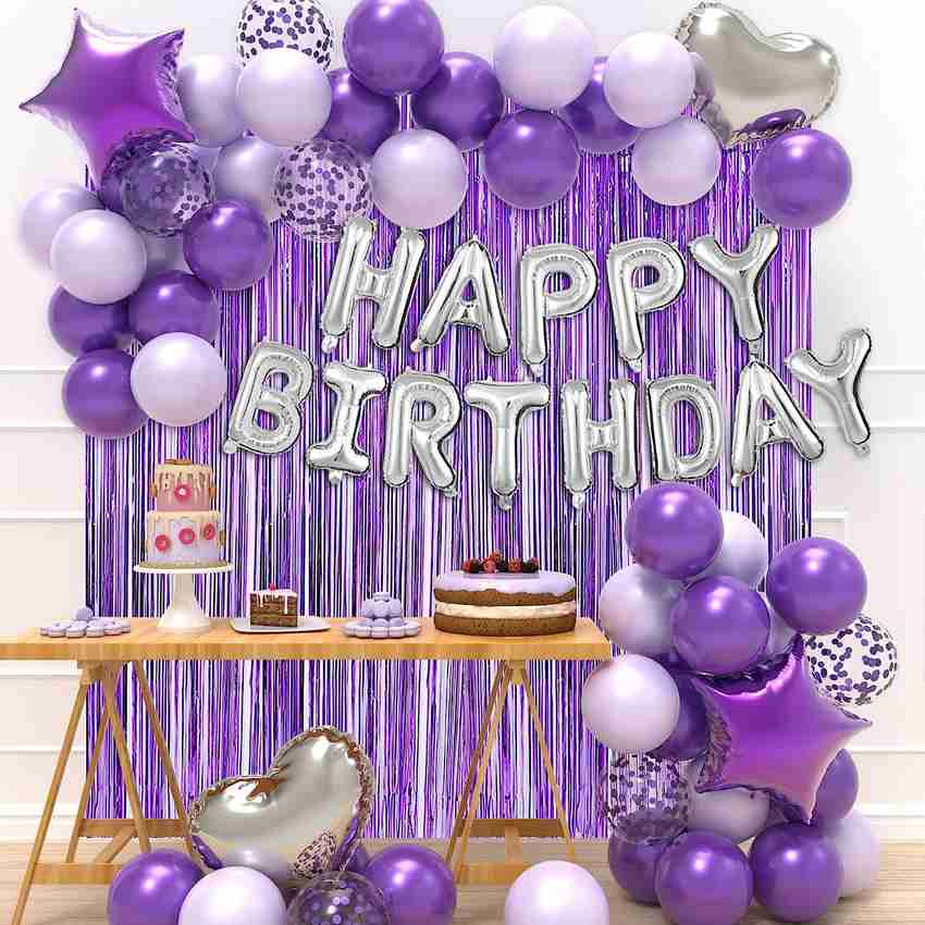 Purple Party Decoration Ideas Purple Birthday Decorations For A Purple