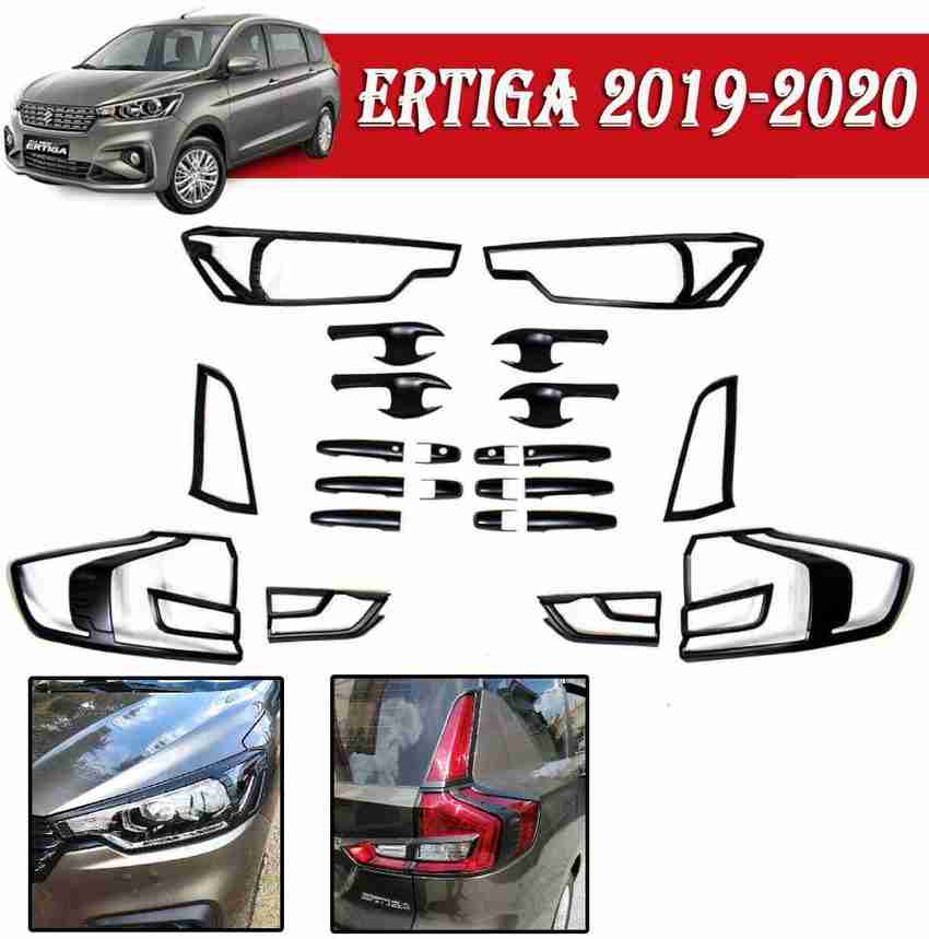 paxauto MARTUI ERTIGA 2018 ONWANDS BLACK CHROME KIT Glossy Maruti Ertiga Front Garnish Price in India Buy paxauto MARTUI ERTIGA 2018 ONWANDS BLACK CHROME KIT Glossy Maruti Ertiga Front Garnish online