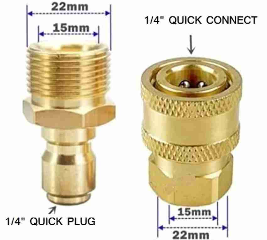 Quick Connect Hose Fittings For Washers Pressure Washer Adapter Quick