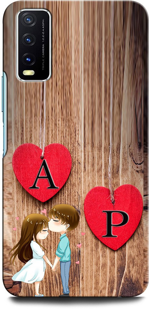 A Love P Name Logo Love