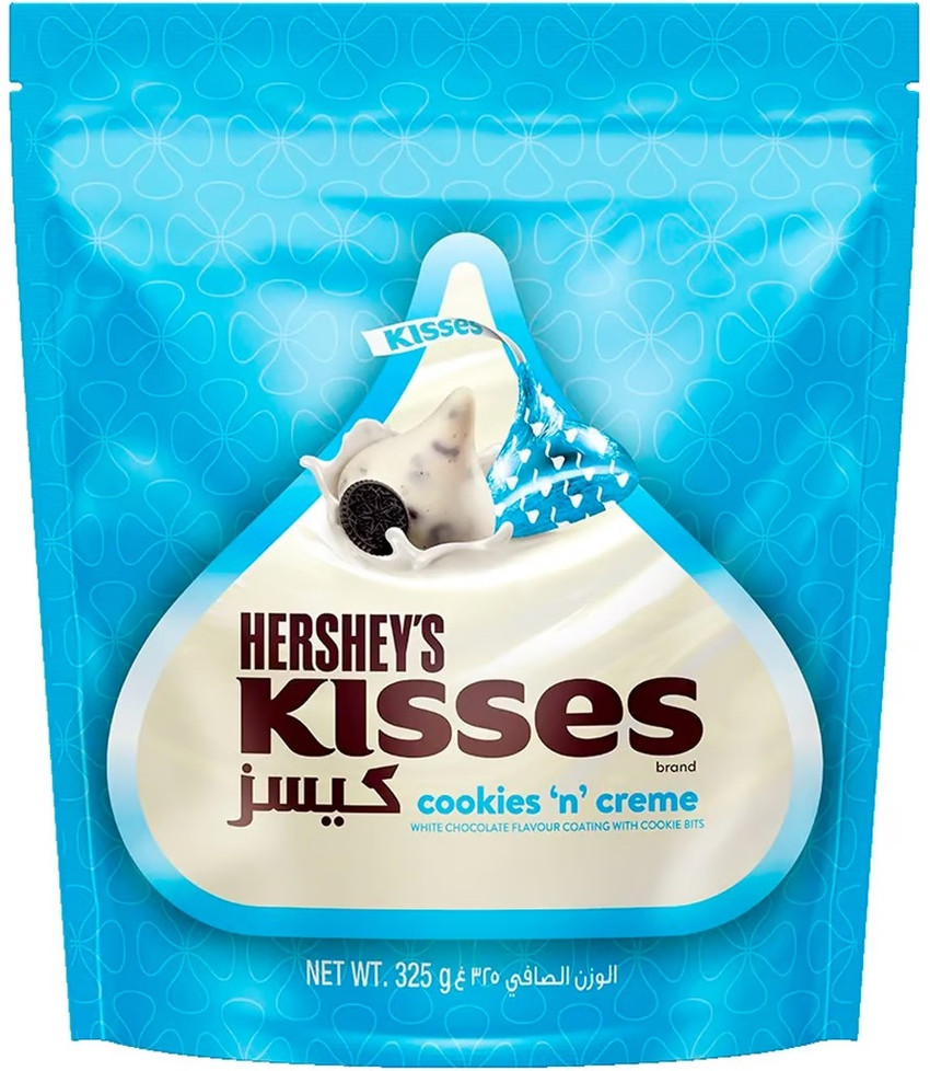 Hersheys White Chocolate Kisses Hershey's Kisses Creamy Milk Chocolate