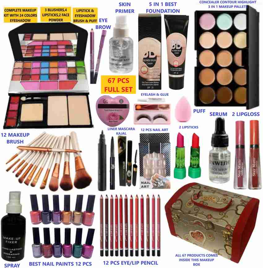 Makeup Kit Bag Color Nymph All In One Makeup Kit For Teens With