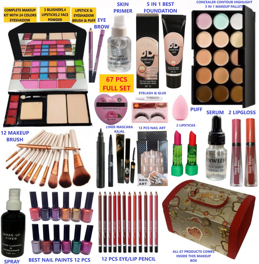Set Of Makeup Makeup Kit, Premium Set At ₹ 1000/piece In New Delhi