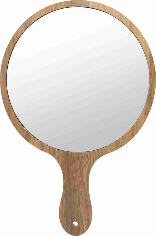 Wood Hand Mirrors Vintage Wooden Handheld Mirror, Hand Mirror For Men