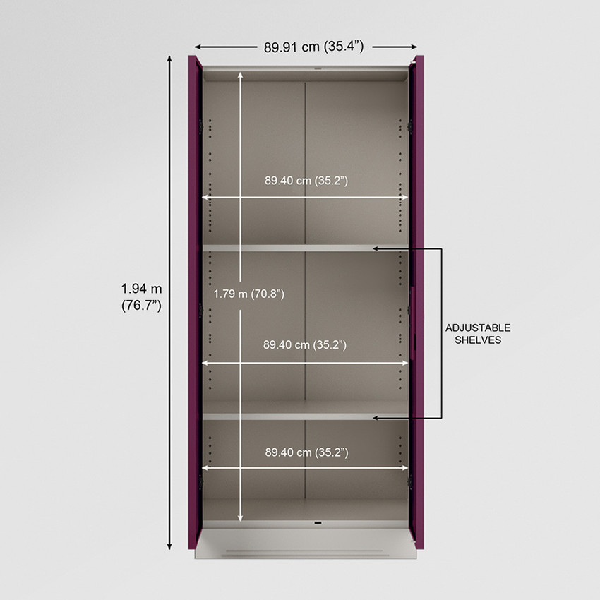 Steel almirah in flipkart store