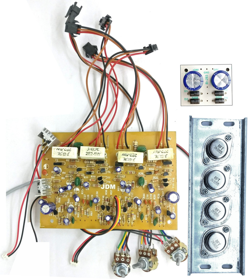 Transistor Power Amplifier Circuit