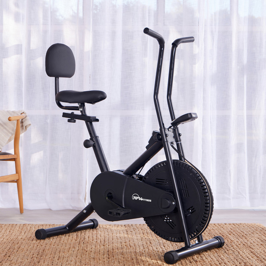 RPM Fitness by Cultsport RPM1001 Airbike with Back Seat 100 Kg Max Weight Support For Home Gym Workout Upright Stationary Exercise Bike Buy RPM Fitness by Cultsport RPM1001 Airbike with