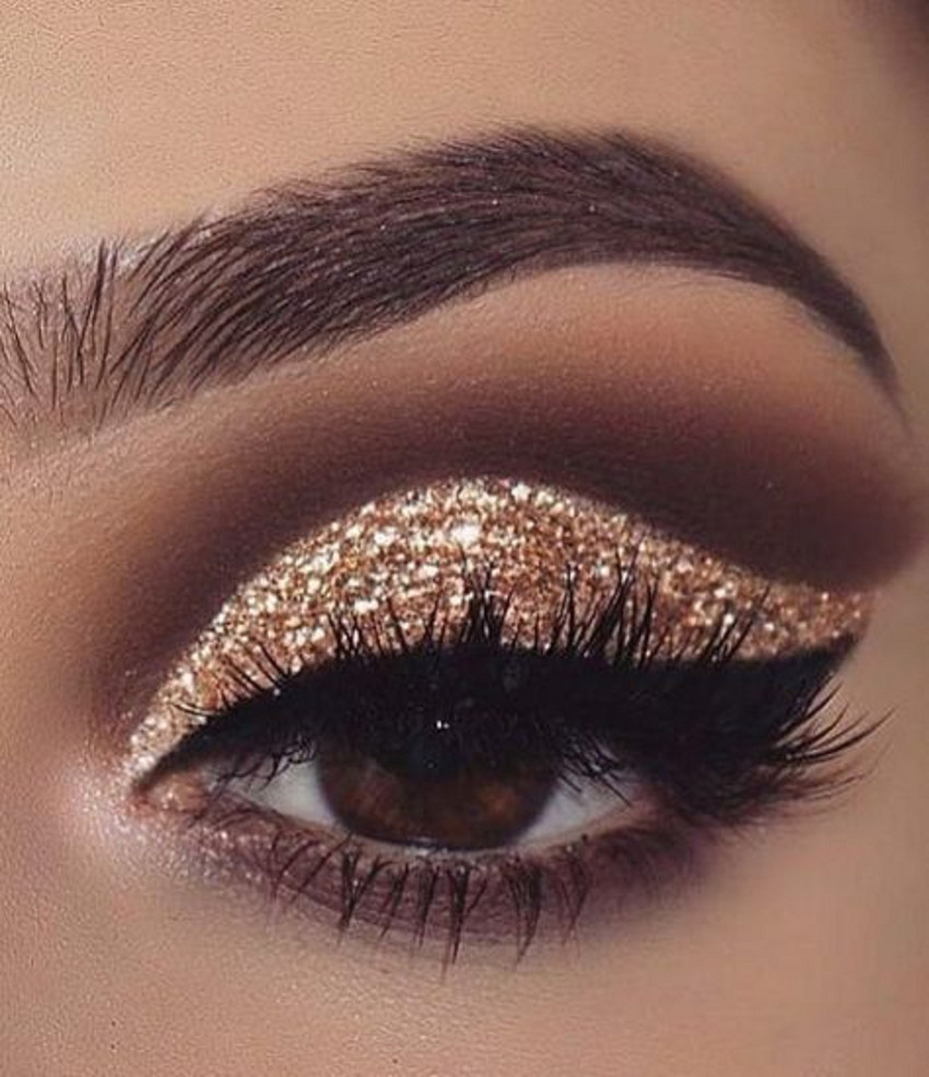 Gold Shimmer Eye