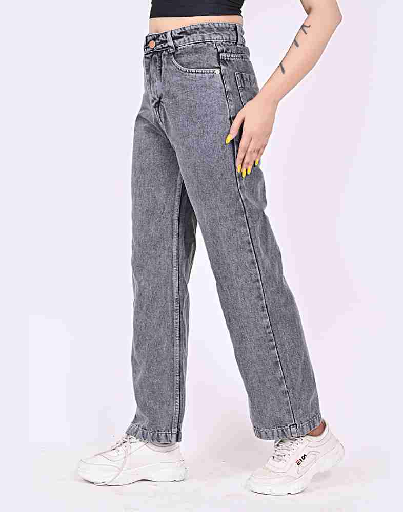 Grey colour jeans store
