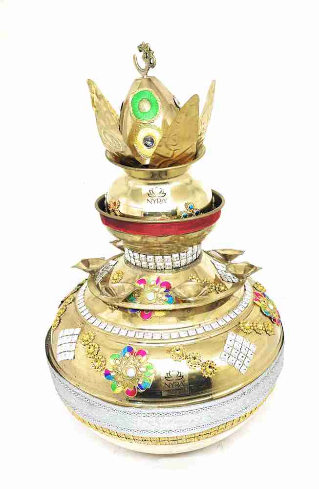 Kalash Para Boda Decorated Kalash For Puja/Marriage/Wedding Ghadoli