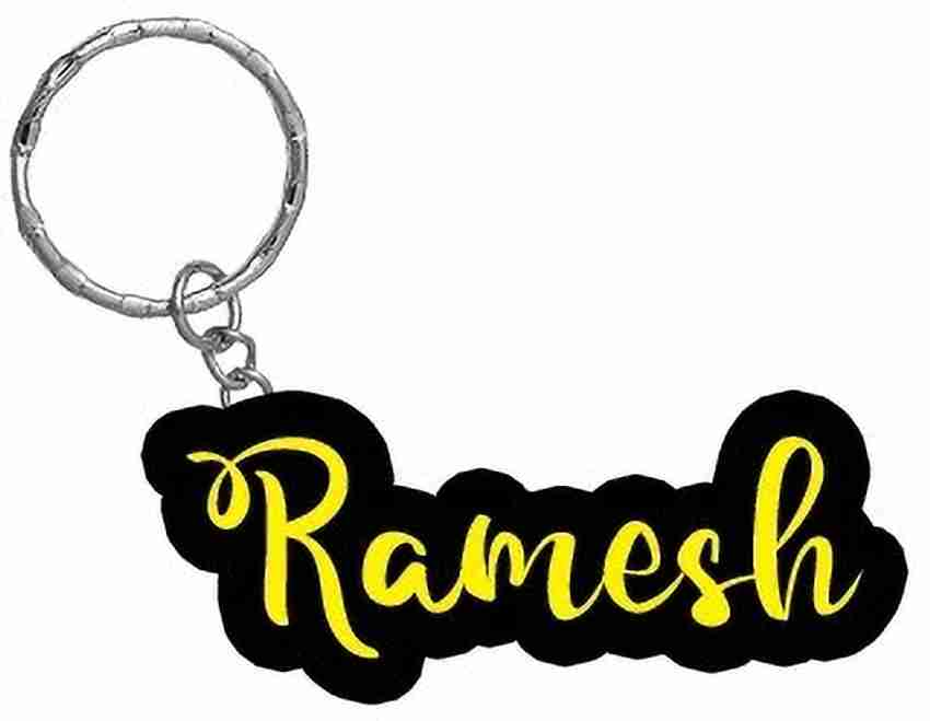 Ramesh Name Logo