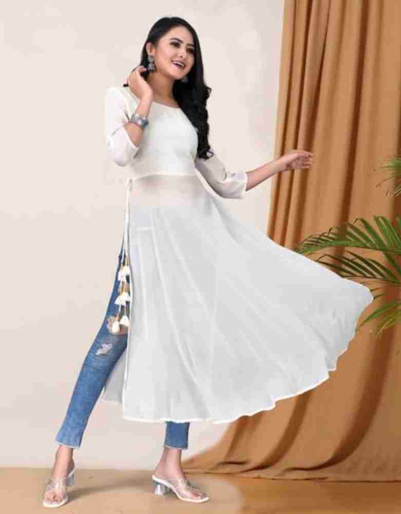Upalksh Women Self Design A line Kurta Buy Upalksh Women Self Design A line Kurta Online at Best Prices in India Flipkart