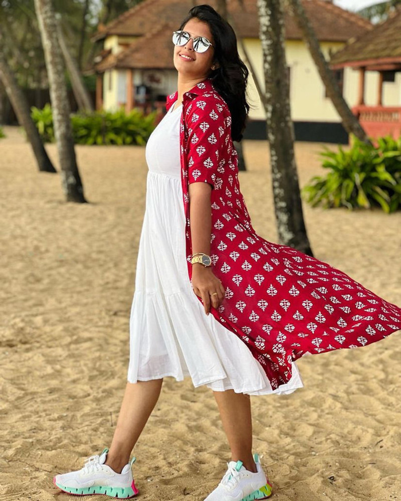 Flipkart frock for ladies store