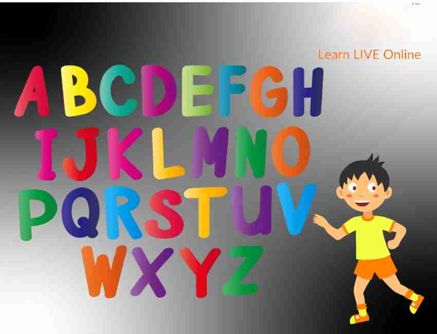 Abcdefgh Capital Letters Capital Abcd Kids Learning